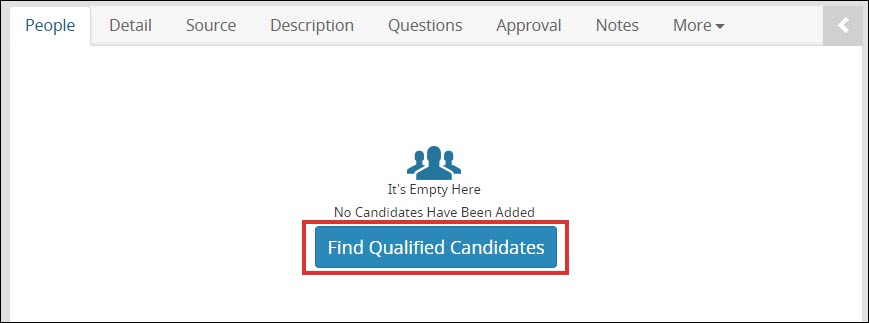 Using Simplified Candidate Search