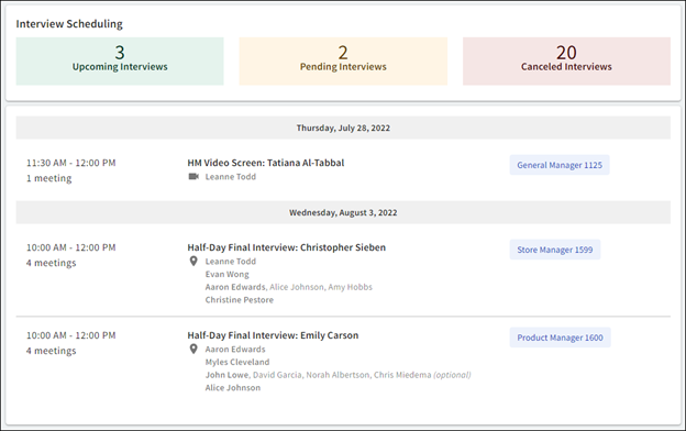 Scheduling Interviews with Interview Scheduling