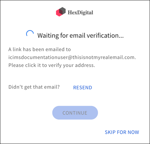 iCIMS Universal Login: Two-Step Verification